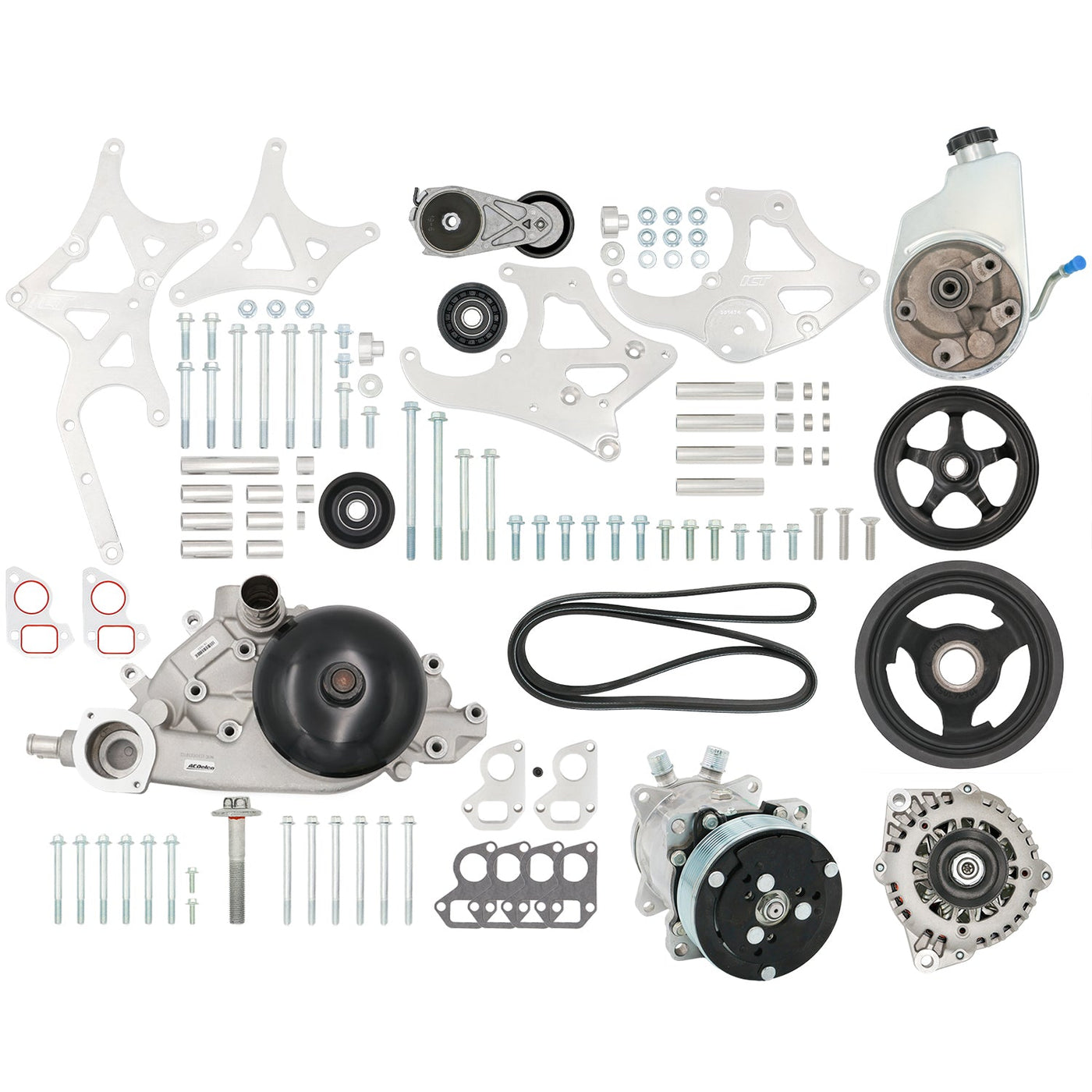 -3 LS Swap Kit with A/C – ICT Billet