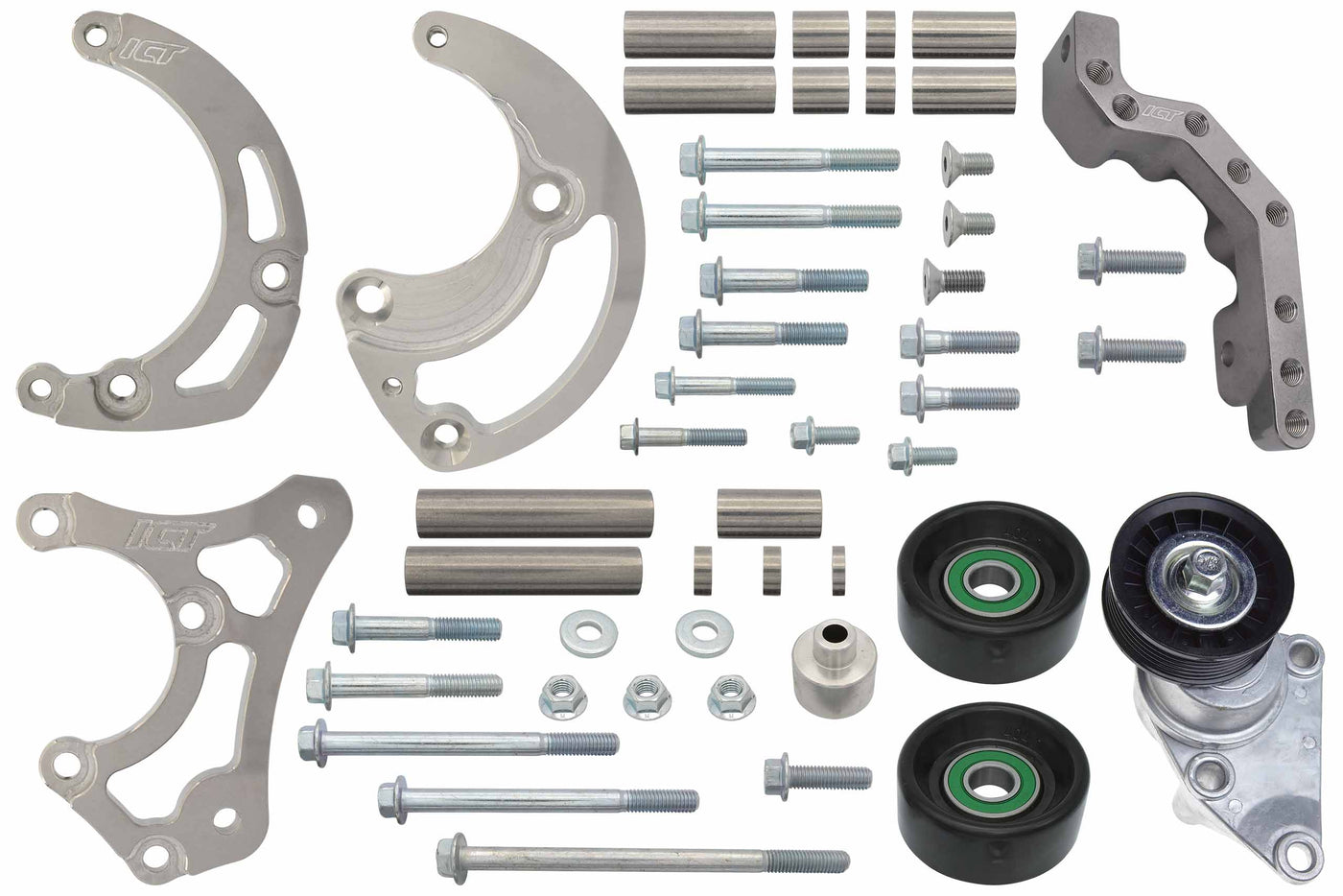 LS -3 A/C Brackets | -3 Trucks, 2010-2015 Chevy Camaros | LS Accessory ...