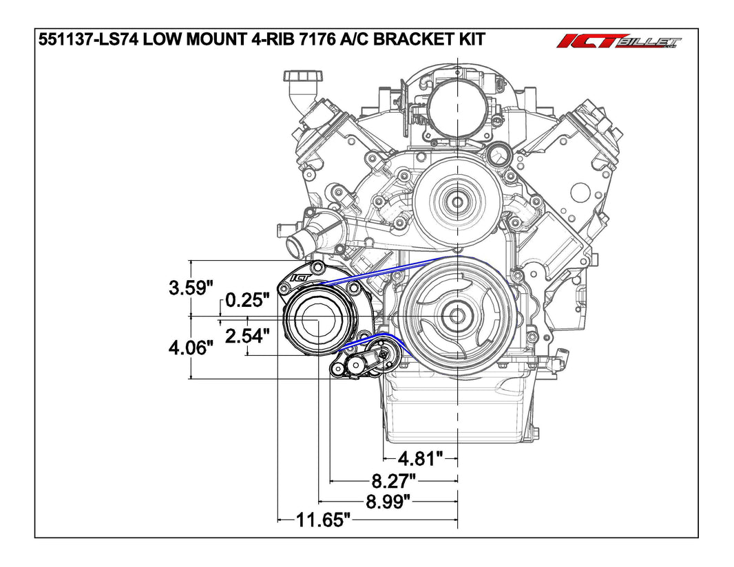 LS -1 A/C Brackets | -1 Chevy Corvette, Chevy SS, Cadillac CTS-V ...