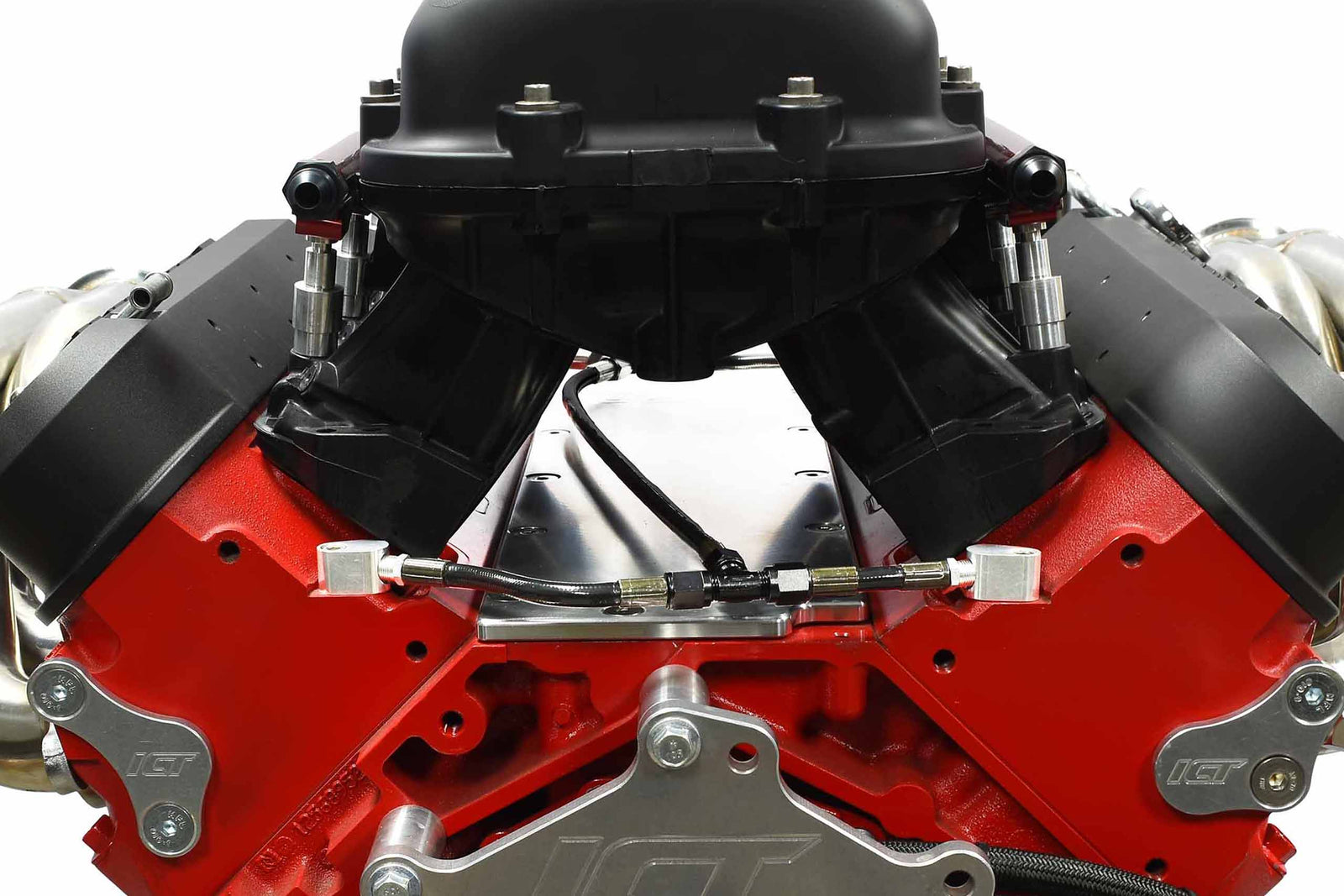 LS Cylinder Head Coolant Steam 4 Port Crossover Hose Kit – ICT Billet