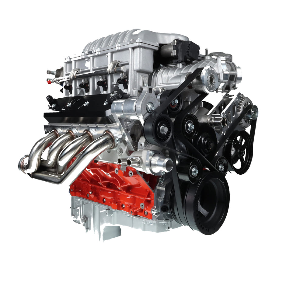 Hellcat Supercharger to LS Cathedral Head Adapter Kit – ICT Billet