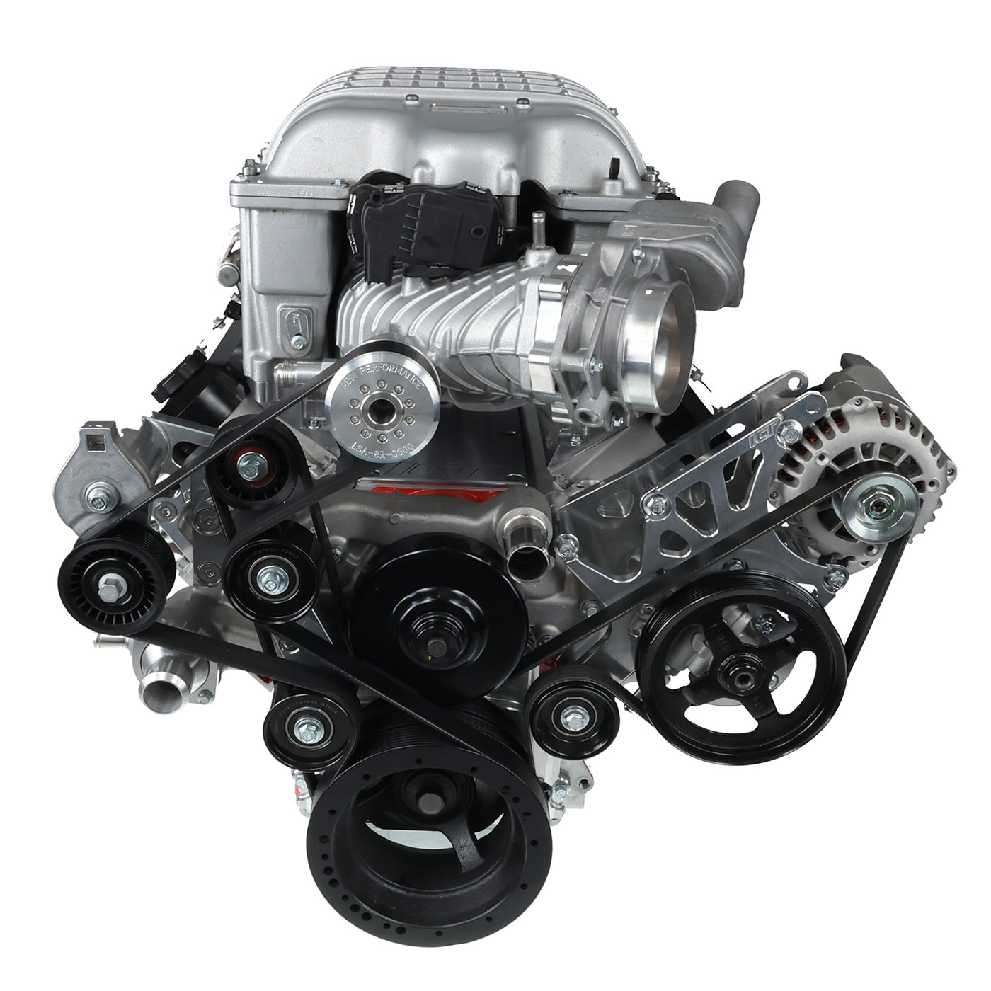 Hellcat Supercharger to LS Cathedral Head Adapter Kit – ICT Billet