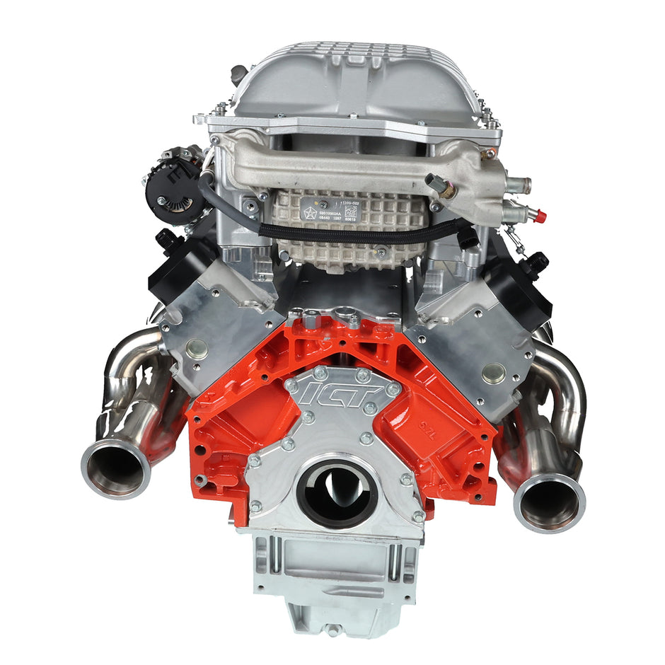 Hellcat Supercharger to LS Cathedral Head Adapter Kit – ICT Billet