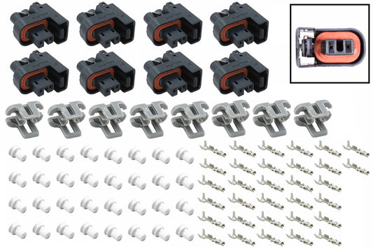 LS Truck Mini Delphi Multec 2 Fuel Injector Wire Connector Component K ...