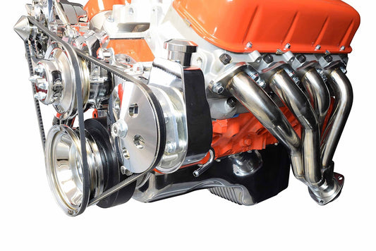 BBC Power Steering Pump Bracket (for Long Water Pump) – ICT Billet