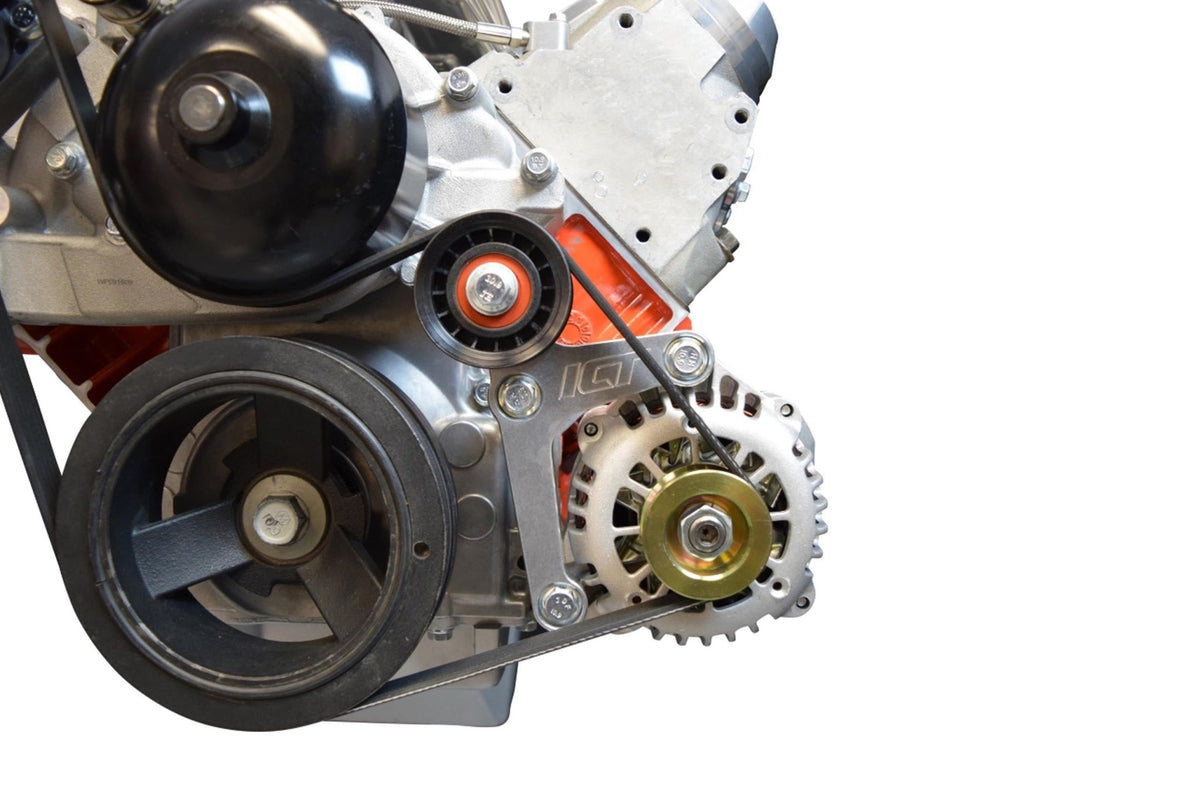 LS1 Camaro - Billet Alternator Bracket Low Mount | 551667-2 - ICT Billet