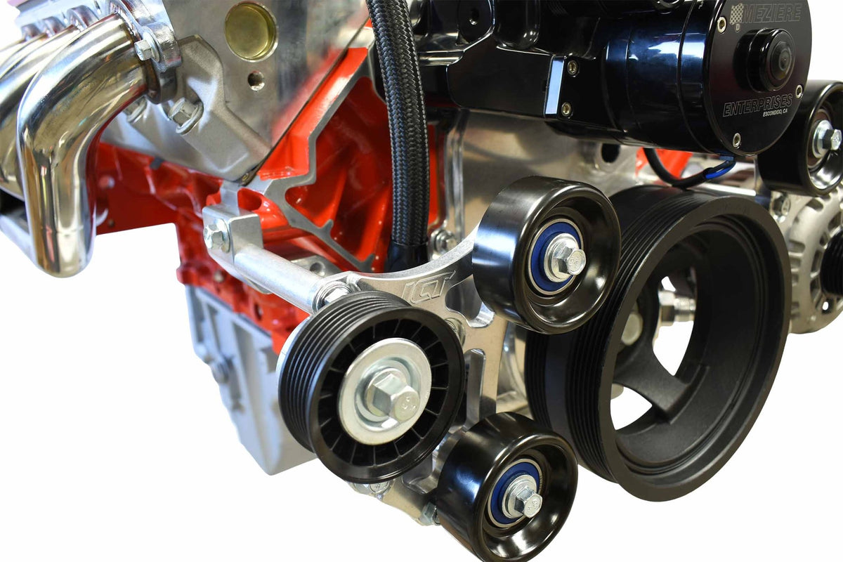 Billet LS Gen 4 Turbo Oil Drain Timing Chain Cover | ICT Billet