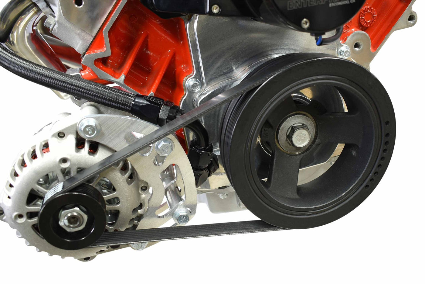 Billet LS Gen 4 Turbo Oil Drain Timing Chain Cover | ICT Billet