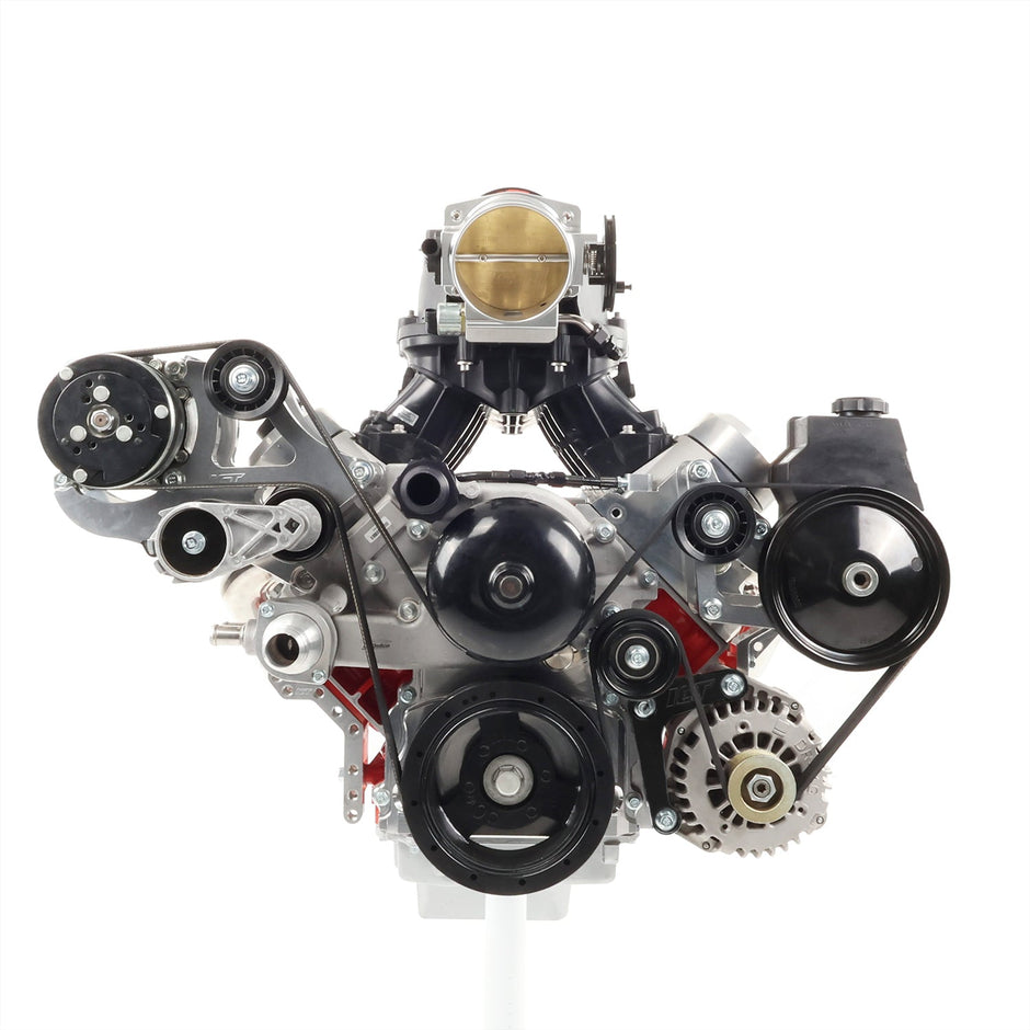 LS Corvette - Billet Alternator Bracket Low Mount | 551667-1 - ICT Billet