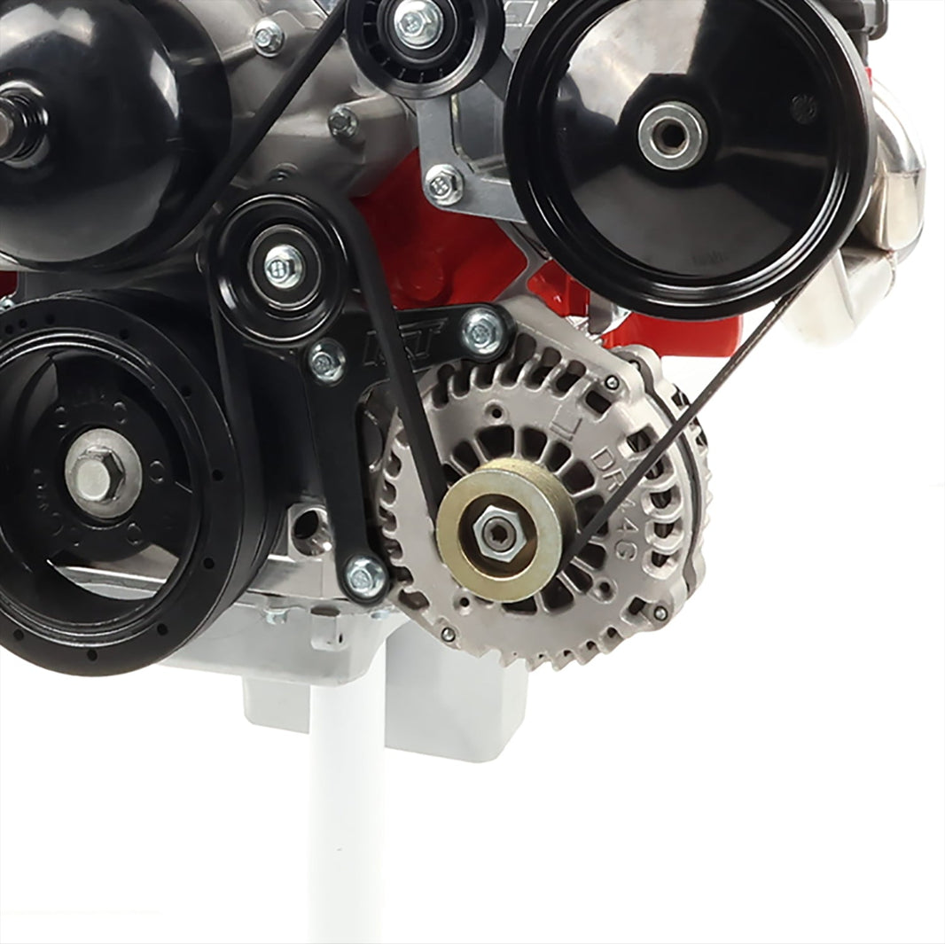 LS Corvette - Billet Alternator Bracket Low Mount | 551667-1 - ICT Billet
