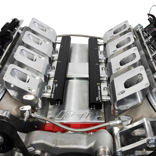 Camaro/CTS-V LT4 Supercharger to LS3 LSA Square Port Head Adapter Kit ...