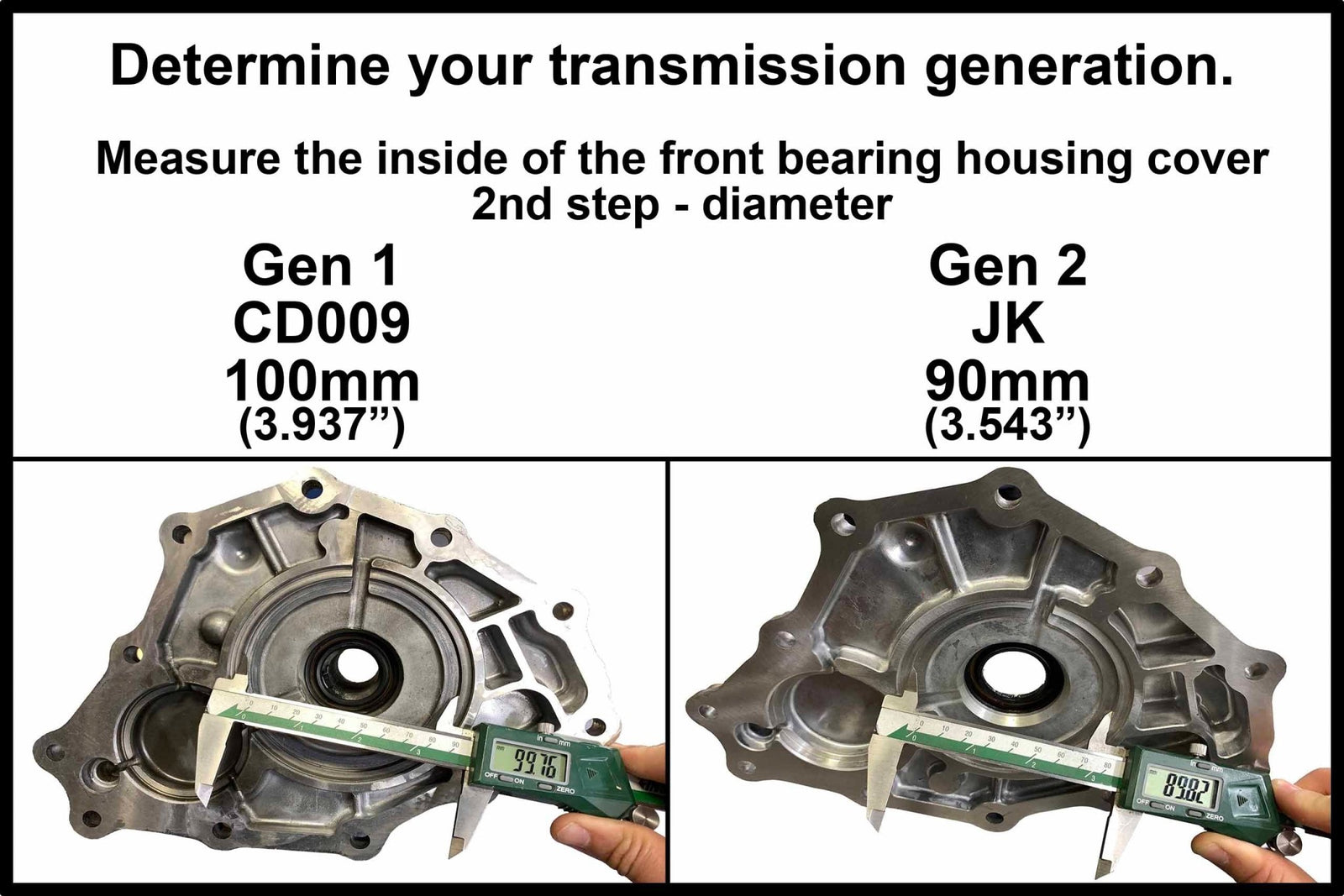 CD009 Gen 1 Transmission to LS Bellhousing Adapter Plate Kit – ICT Billet