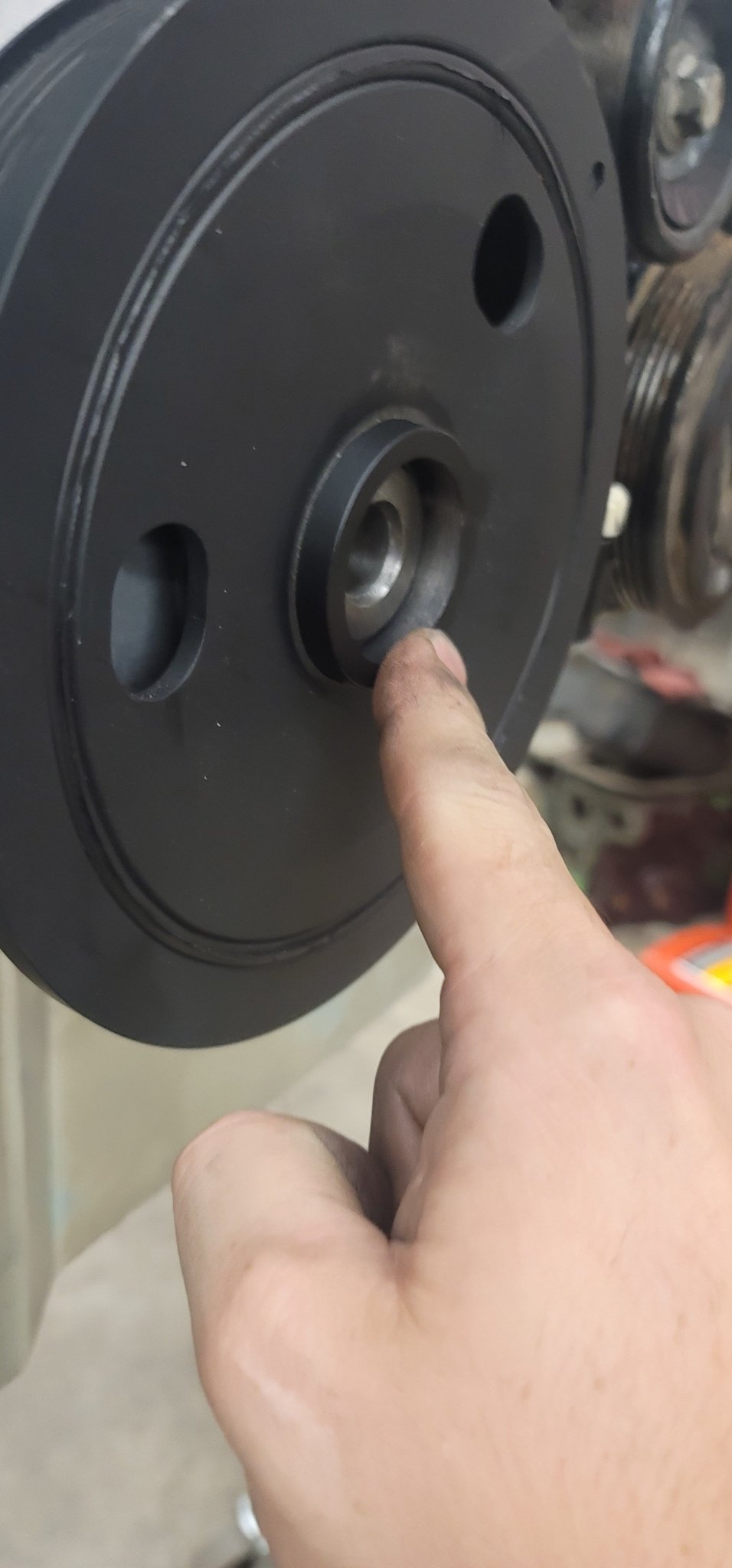 Crankshaft Adapter for LS4 Balancer to Standard LS Crankshaft – ICT Billet