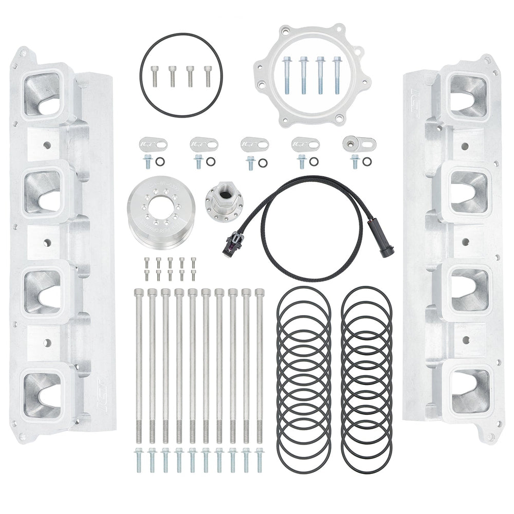 Hellcat Supercharger to LS Cathedral Head Adapter Kit – ICT Billet