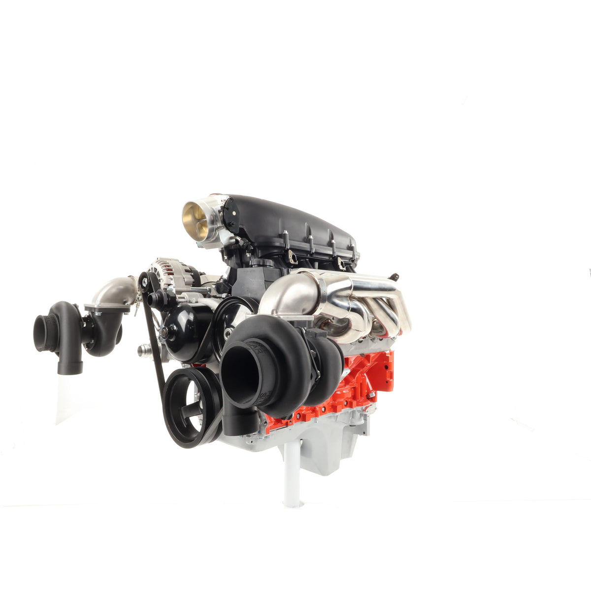 Turbo LS Swap Kit with Alternator and Power Steering – ICT Billet