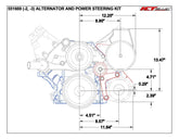 LS -2 Alternator/Power Steering Brackets | -2 1998-2002 Chevy Camaro ...