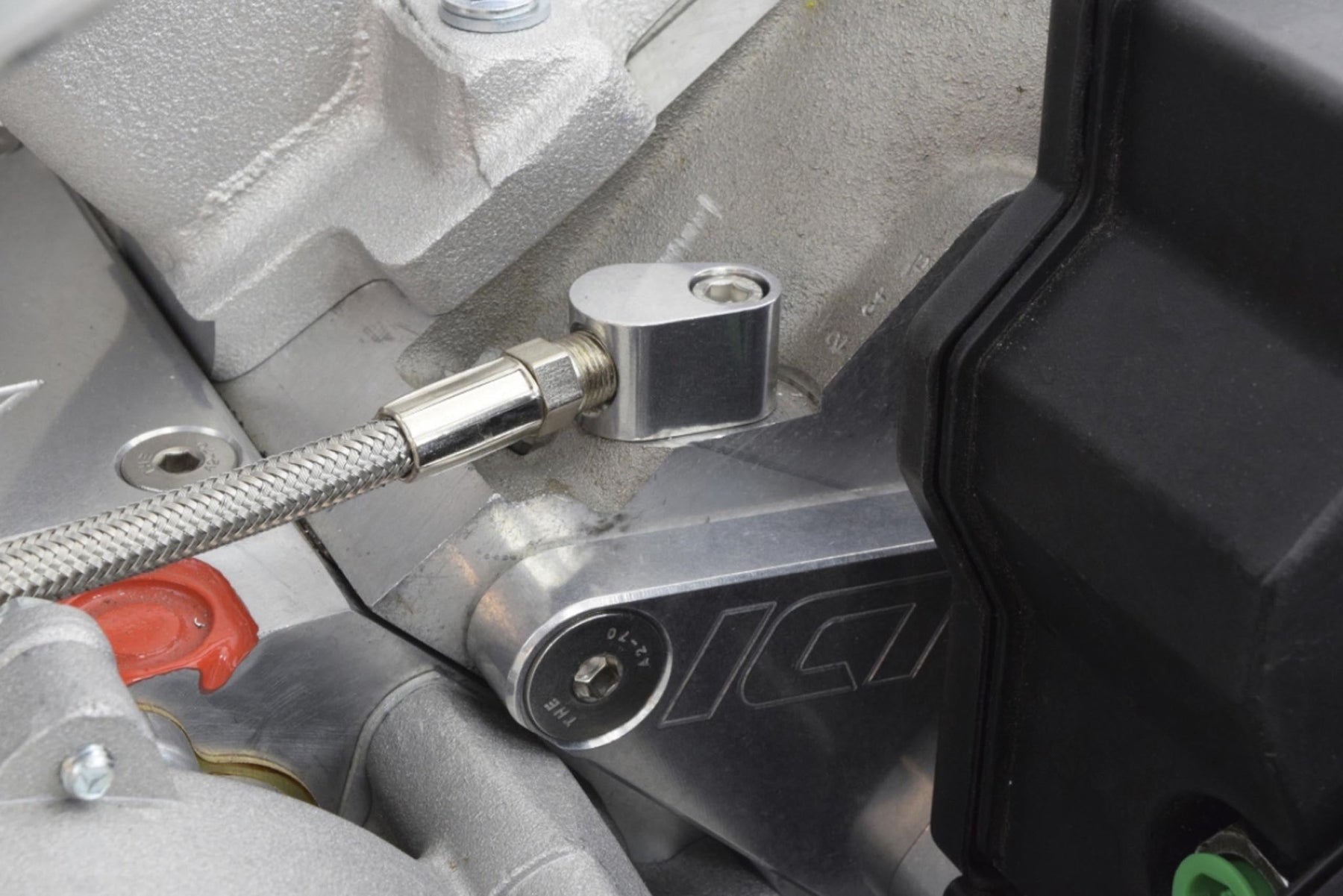 LS Cylinder Head Coolant Steam Port Crossover Throttle Body Bypass Hose ...