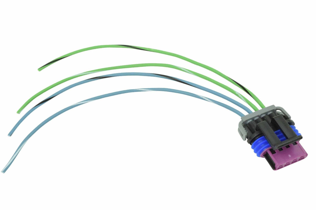 LS IAC 4-Wire Pigtail - Idle Air Control Valve Connector - LS1 LSX Plug ...