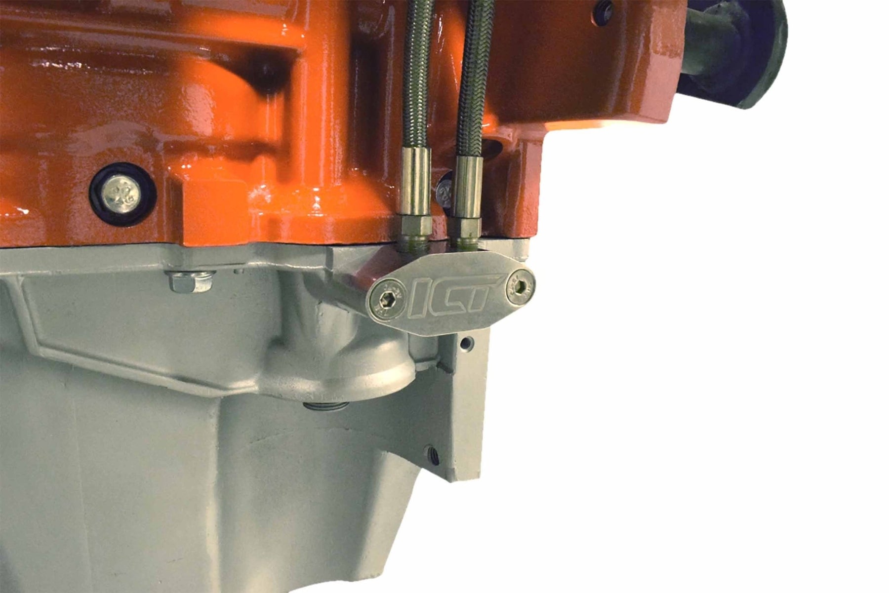 LS / LS1 1/8 Dual Outlet Oil Feed Adapter Plate 90 degree | 551533 ...