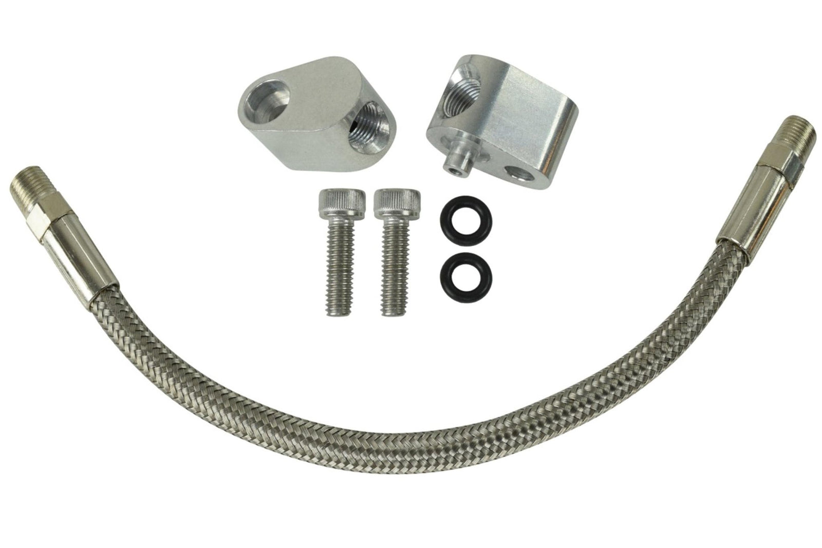 LS LS1 Throttle Body Coolant Bypass Hose Kit / Head Steam Port ...
