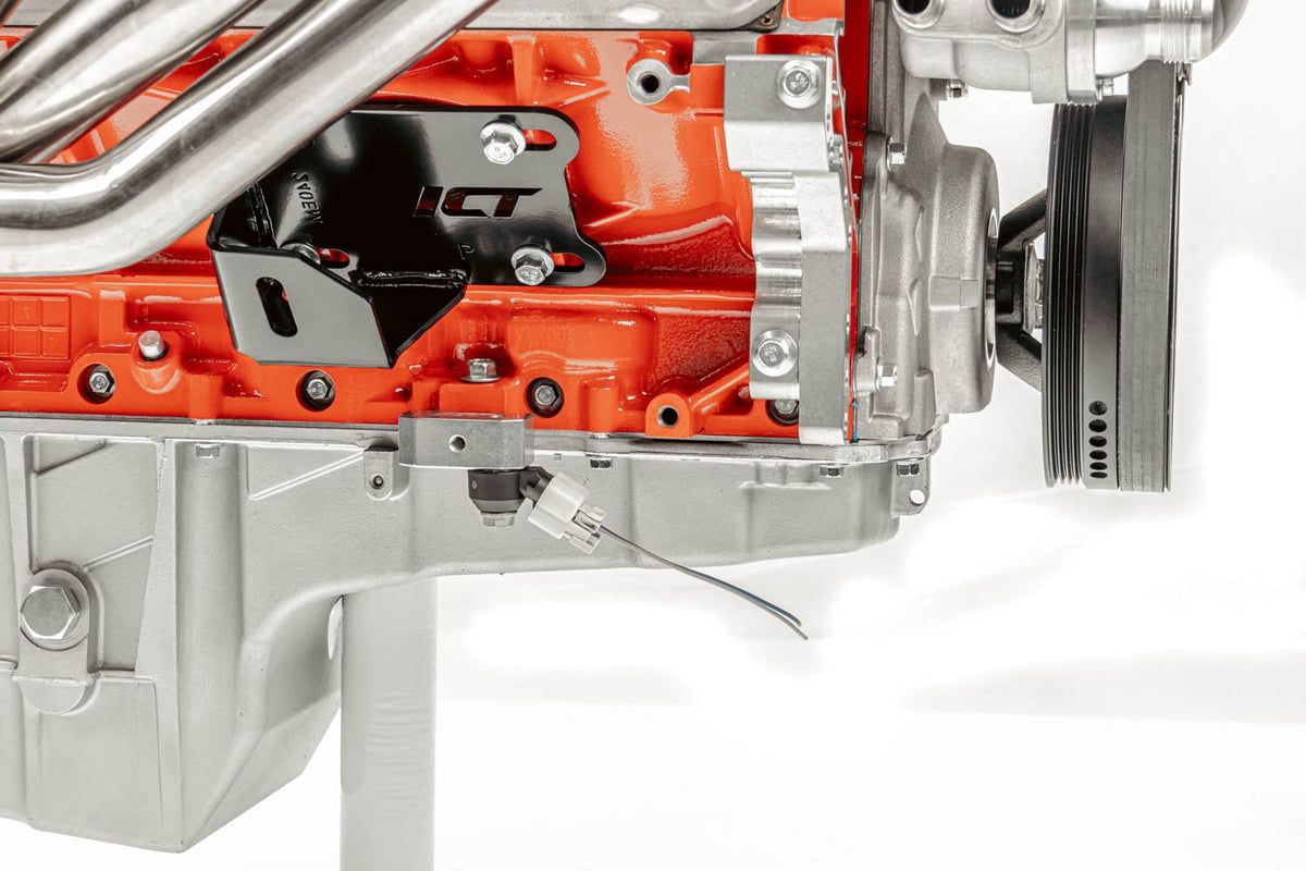LS Knock Sensor Relocation Brackets | LS Parts | ICT Billet