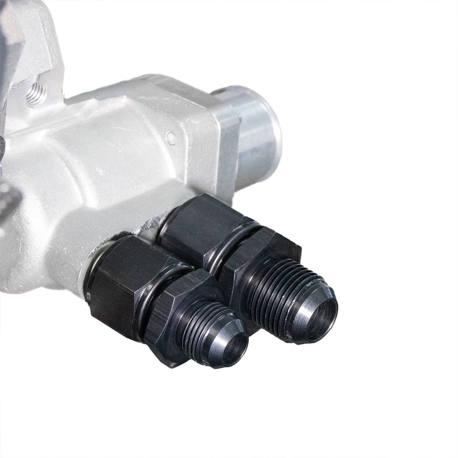 Heater Core 3/4 (.750) Hose Barb Outlet to -12AN adapter | F12AN750CP ...