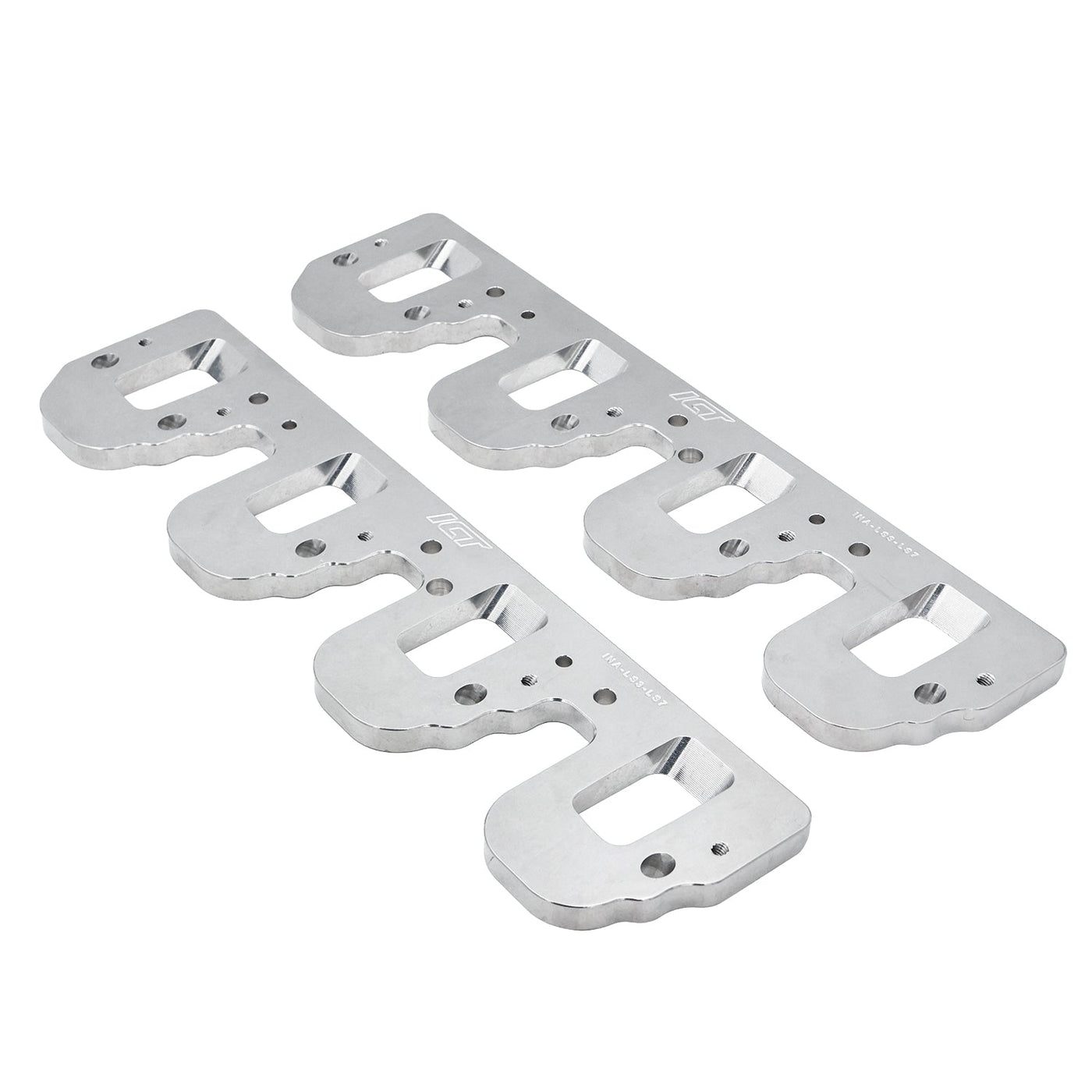 LS Rectangle Port Cylinder Head to LS7 Intake Manifold Adapter Plates ...