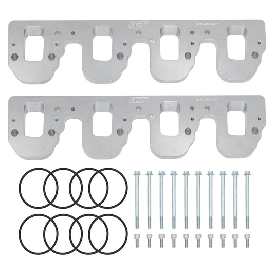 LS Rectangle Port Cylinder Head to LS7 Intake Manifold Adapter Plates ...