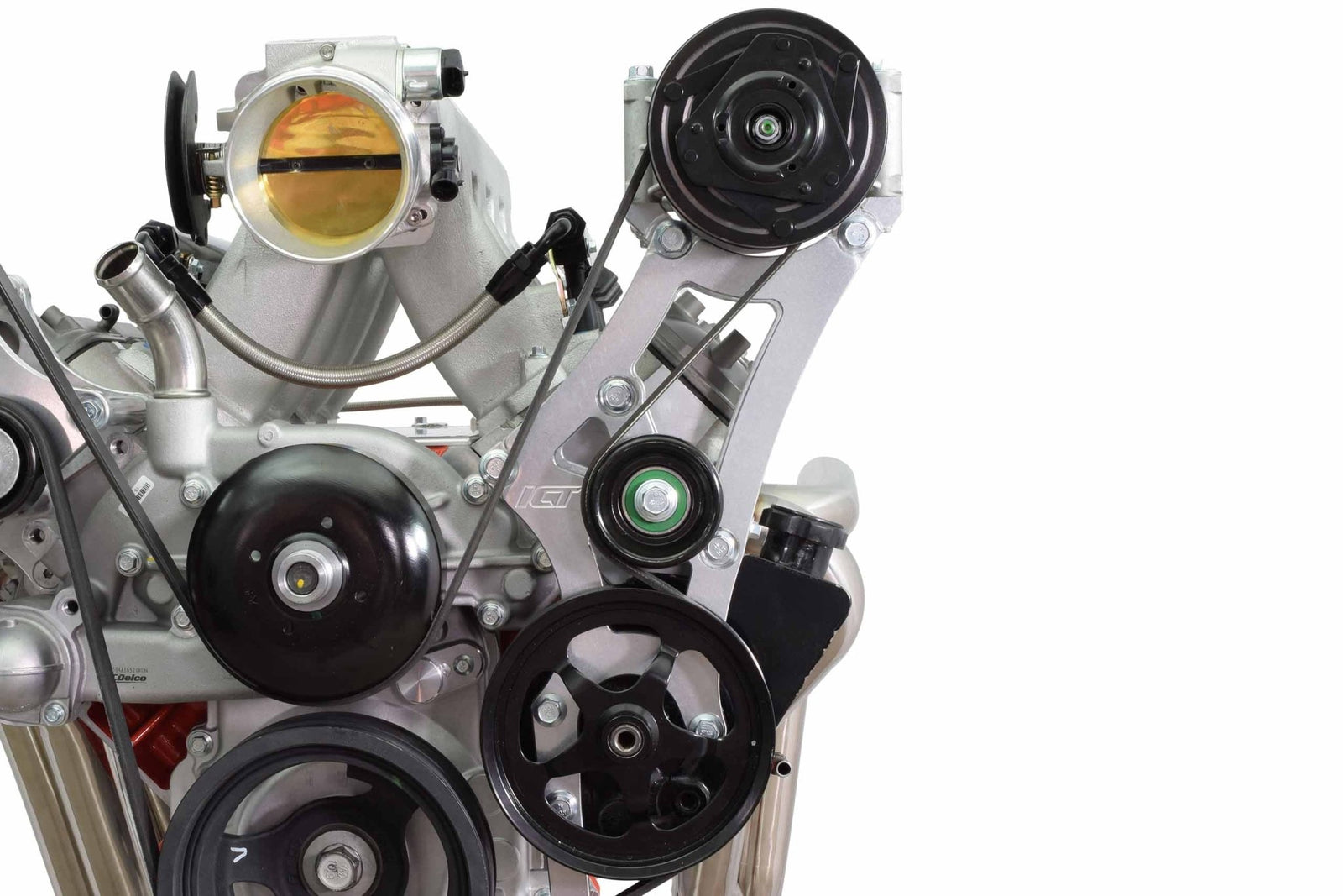 S10 LS Swap A/C Compressor and Power Steering Bracket LS1 LS3 LSX LQ4 ...