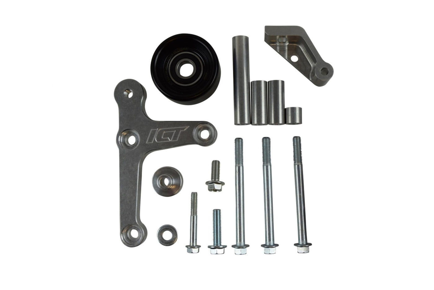 LS Truck - Billet Low Mount Alternator Bracket Kit w/ Pulley | 551668-3 ...