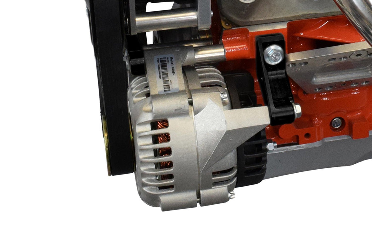 LS Truck - Billet Low Mount Alternator Bracket Kit w/ Pulley | 551668 ...