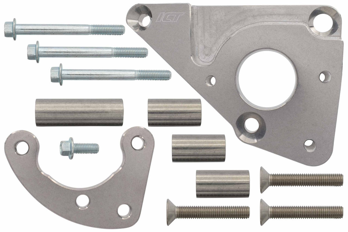 LS Truck Power Steering Pump Bracket kit for LS1 pump and turbo headers ...