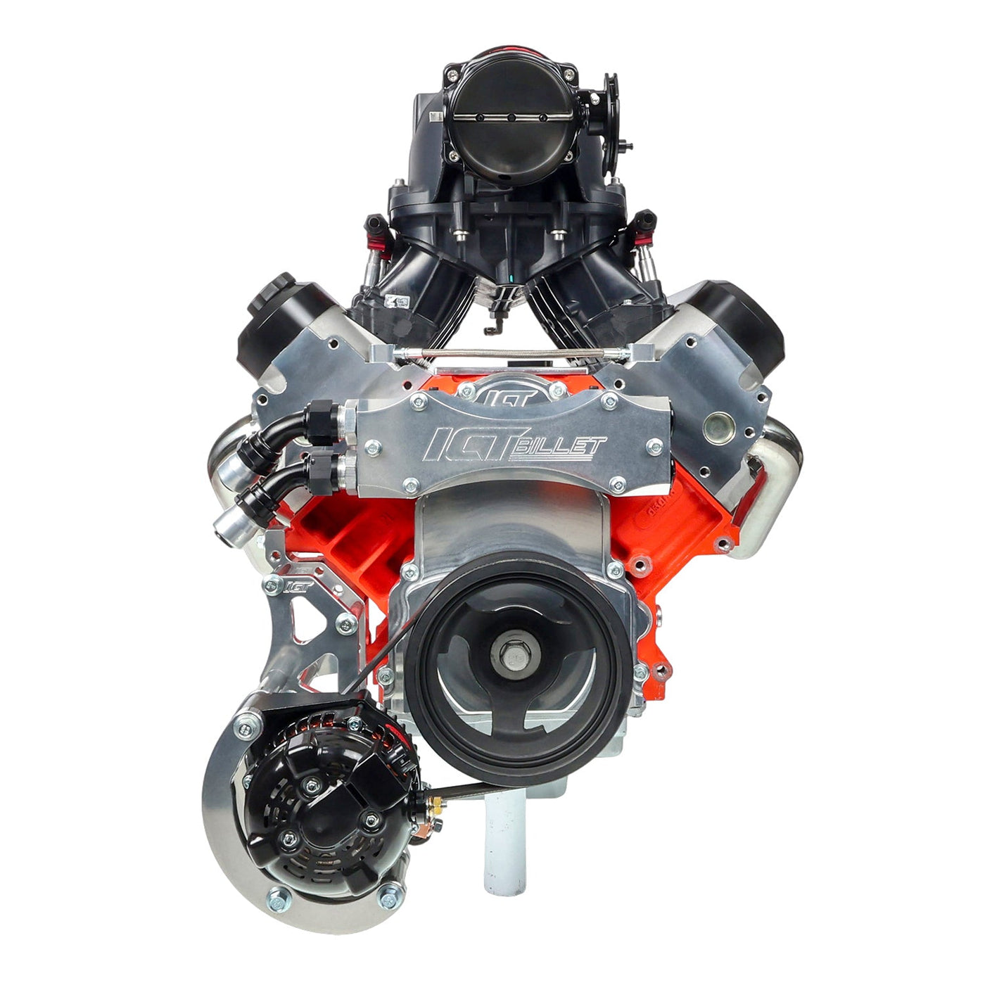 LS Truck Reverse Mount Ultra Low Mount Alternator Bracket – ICT Billet