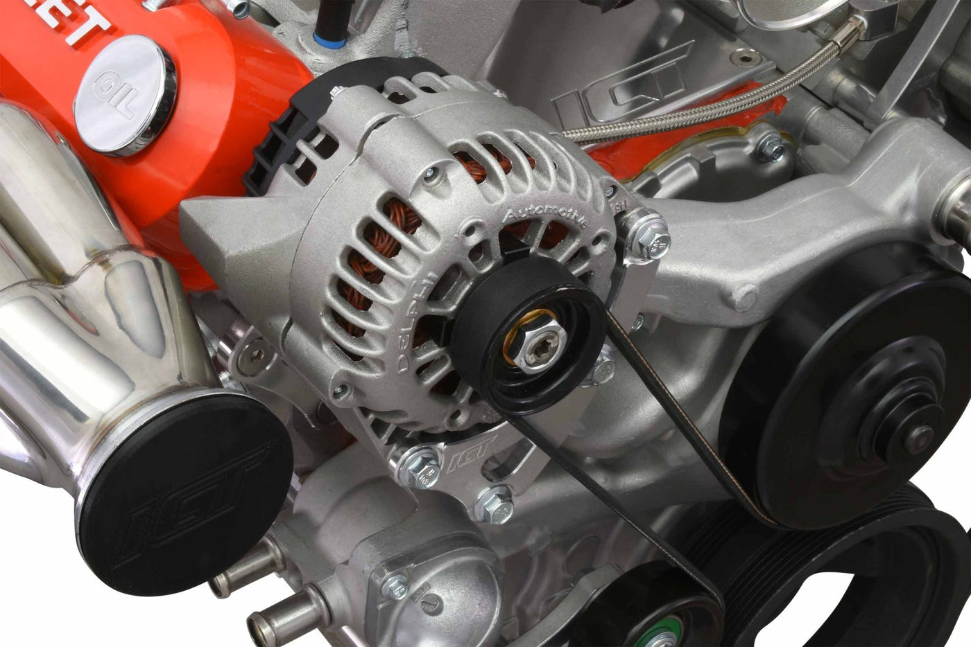 LS Truck - Turbo Alternator Relocation Bracket (uses LS1 water pump ...