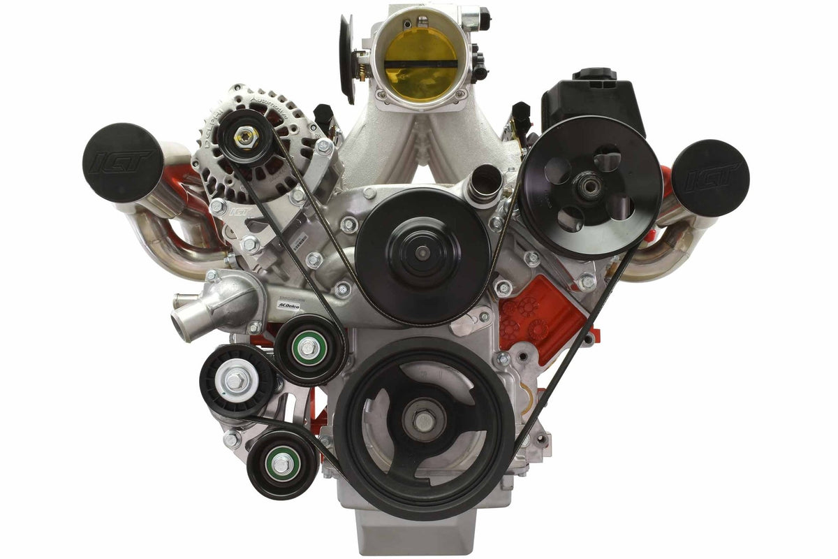 LS Truck - Turbo Alternator Relocation Bracket (uses LS1 water pump ...