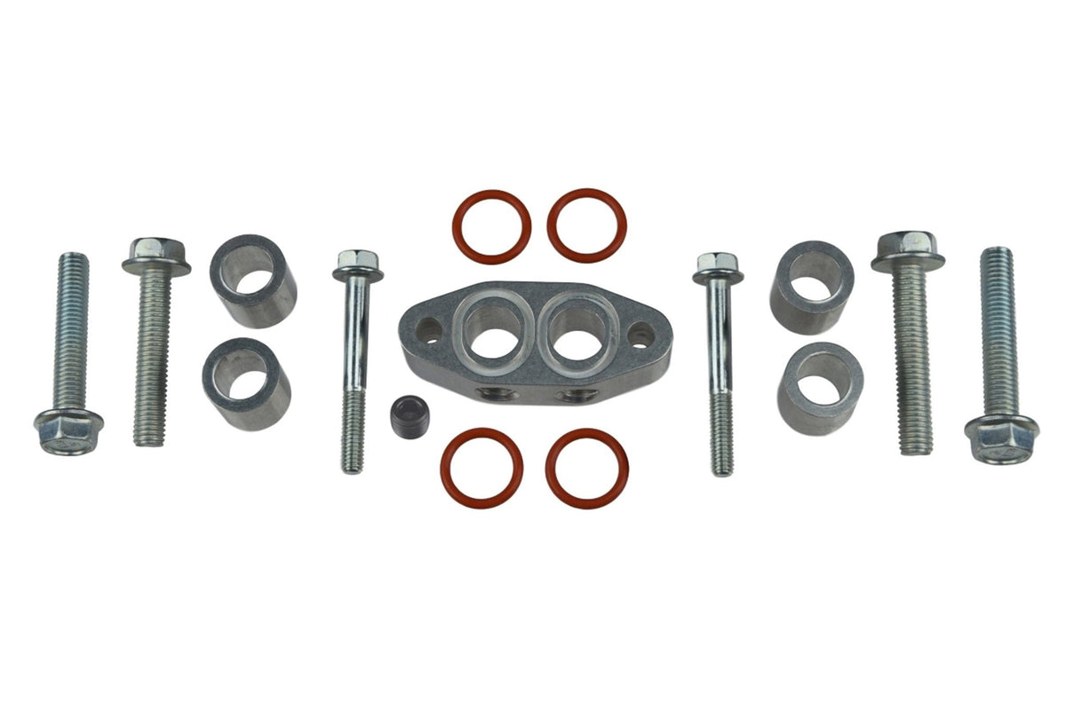 LS Turbo Oil Feed Line Adapter - Cooler Spacer for LS3 Camaro Supply ...