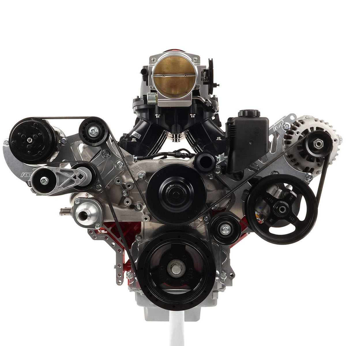 Corvette Sanden 7176 AC Compressor Bracket | Shop ICT Billet