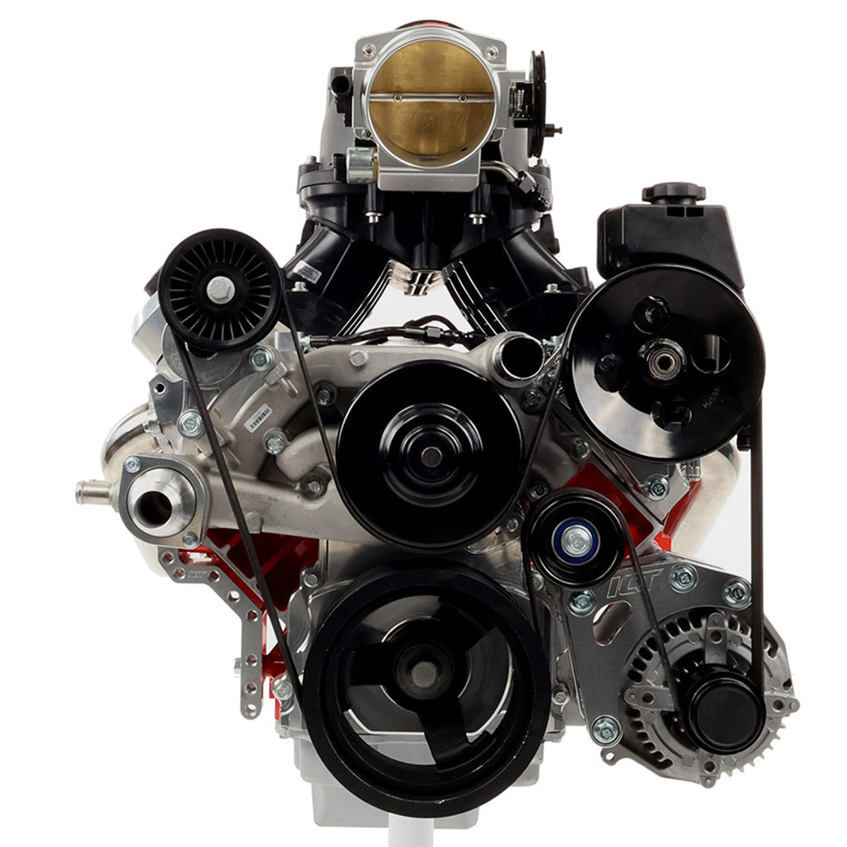 LS3 Camaro Billet Low Mount Alternator Bracket Kit | ICT Billet