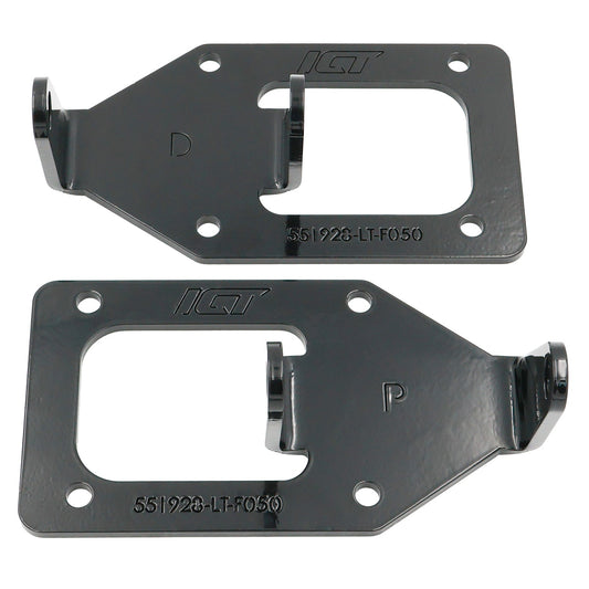 LT Gen 5 Engine Swap Mount to 1975 - 1987 SBC Vehicle Adapter 1/2" For ...
