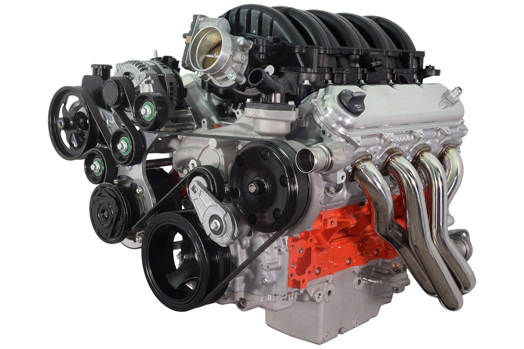 LT Gen V Swap C10 Truck Saginaw Power Steering & R4 A/C Compressor ...