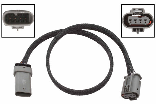 O2 Sensor Wire Harness Extension 24" LS Oxygen Sensor Trapezoid 4-Wire ...