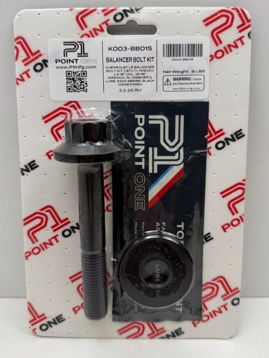 Point One - LS/LT Balancer Bolt – ICT Billet