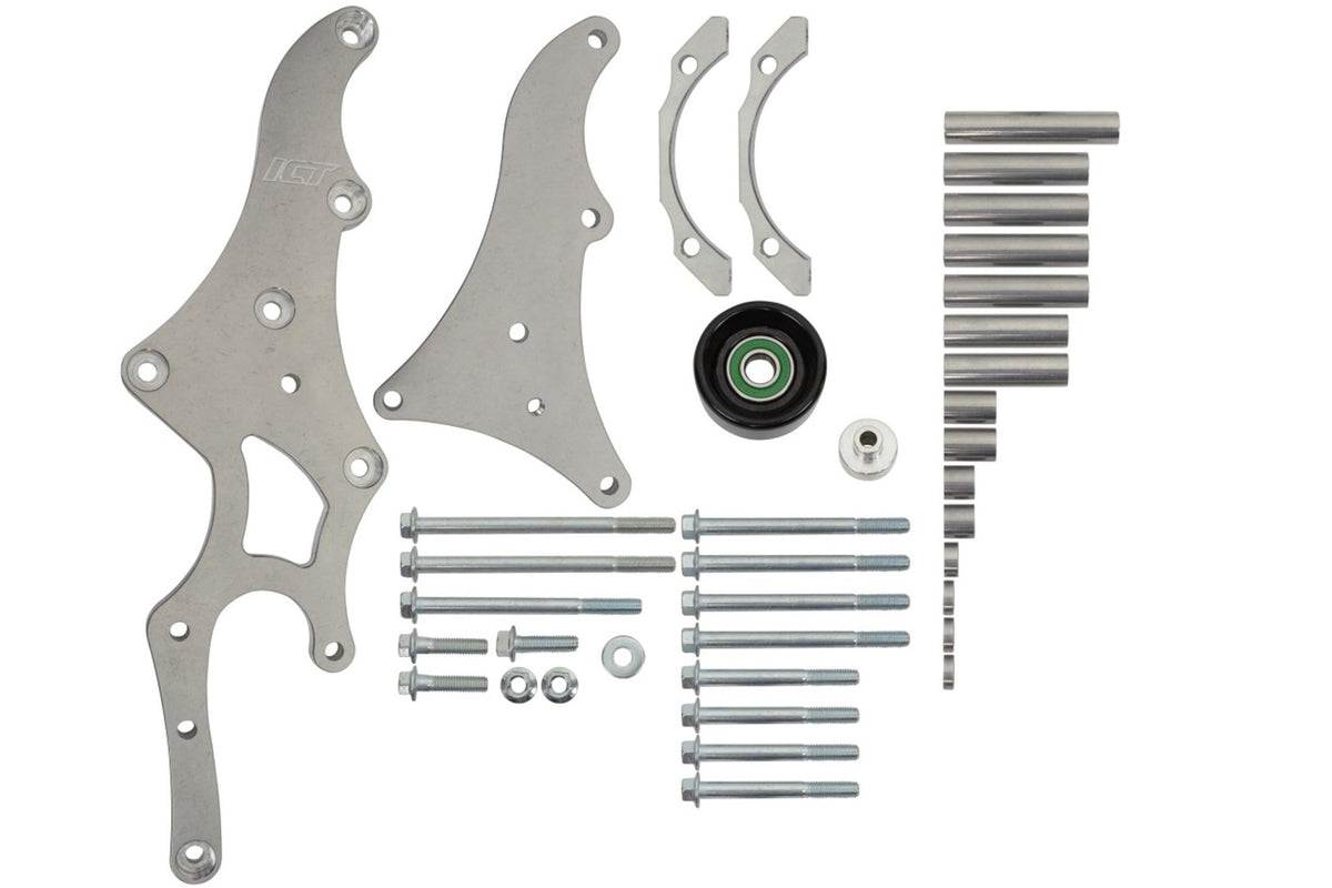 S10 LS Swap A/C Compressor and Power Steering Bracket LS1 LS3 LSX LQ4 ...