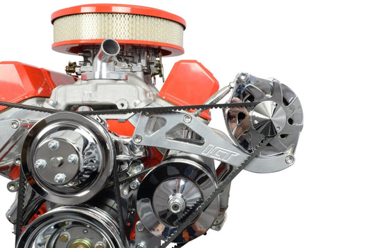 SBC Alternator Power Steering A/C Compressor Bracket Kit for Long Water ...