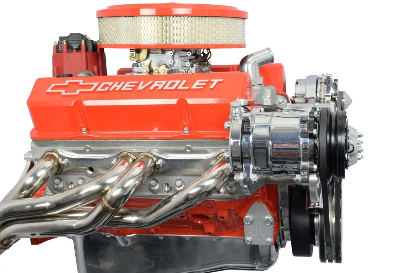 SBC Sanden 508 A/C Compressor Bracket Long Water Pump Small Block 350 ...