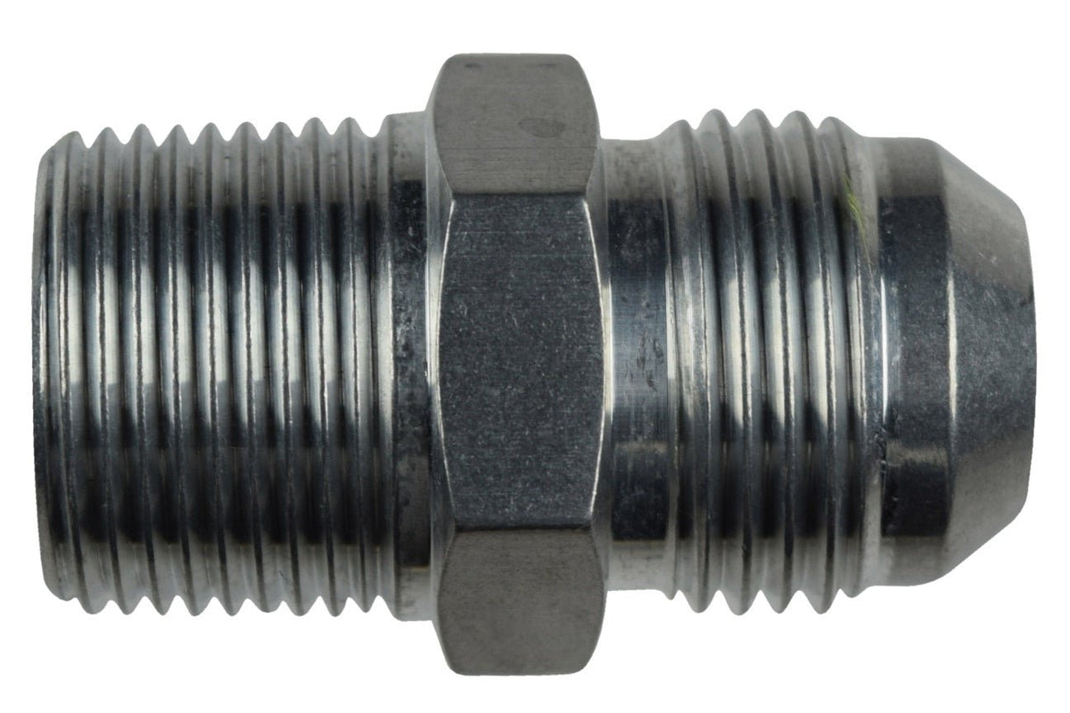 Straight -12AN Flare Male to 3/4"NPT Pipe Adapter Fitting 12 AN Bare ...