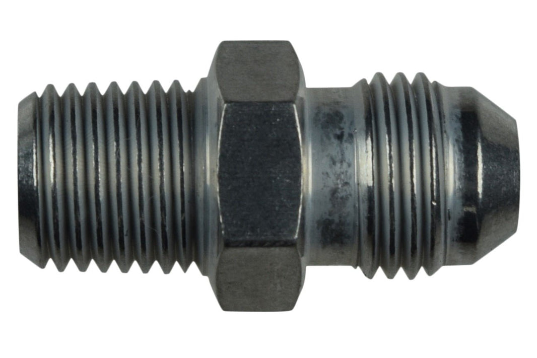Straight -6AN Flare Male to 1/4"NPT Pipe Adapter Fitting 6 AN Bare ...