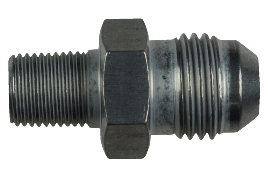 Straight -6AN Flare Male to 1/8"NPT Pipe Adapter Fitting 6 AN Bare ...