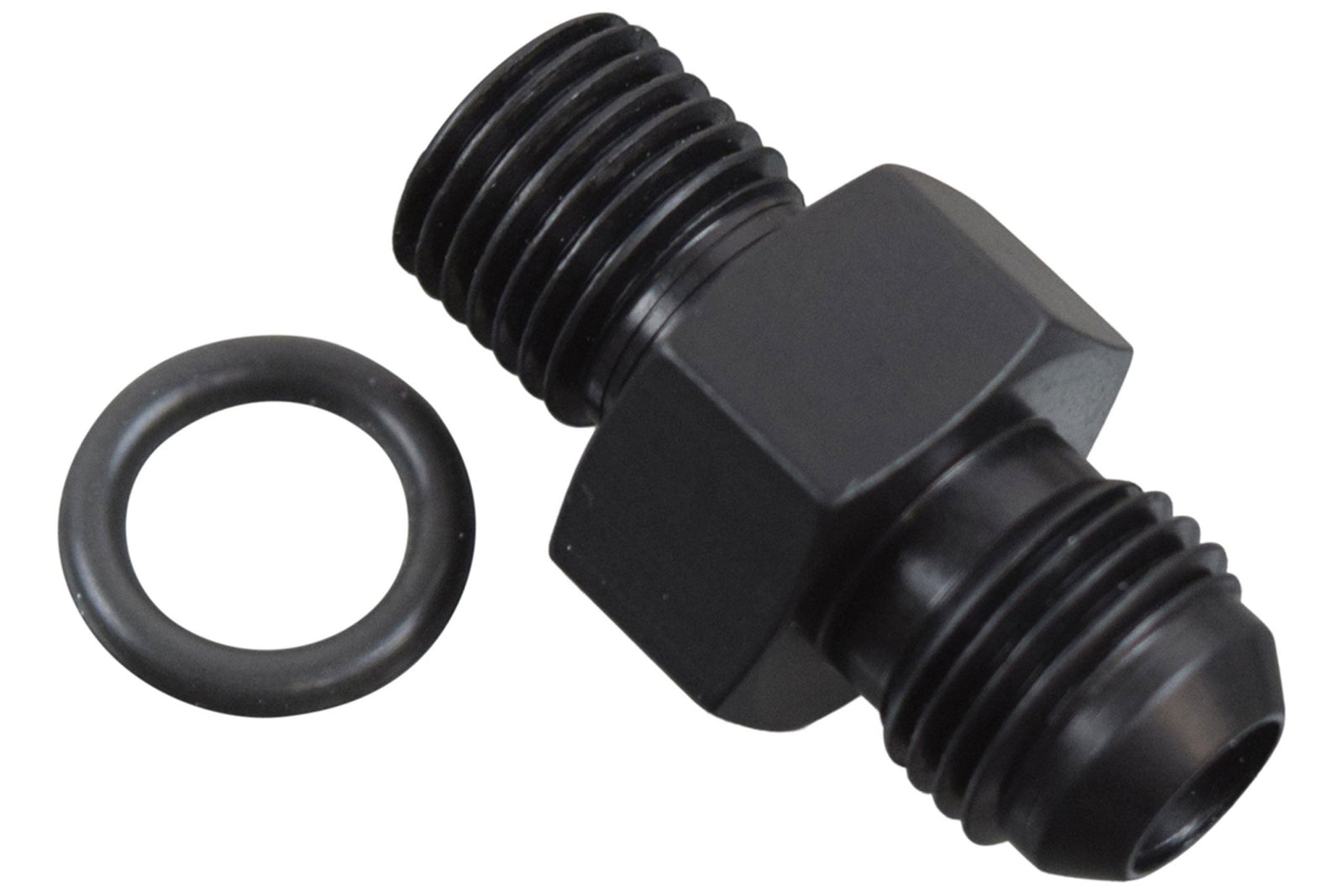 Transmission Adapter Fitting -6AN Flare Black 6 AN TH400 TH350 4l60E 4 ...