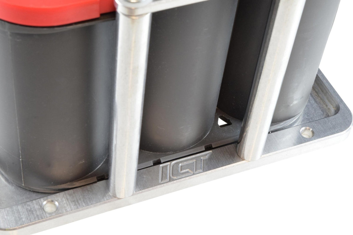 Universal Billet Battery Tray Hold Down / Relocation Box – ICT Billet